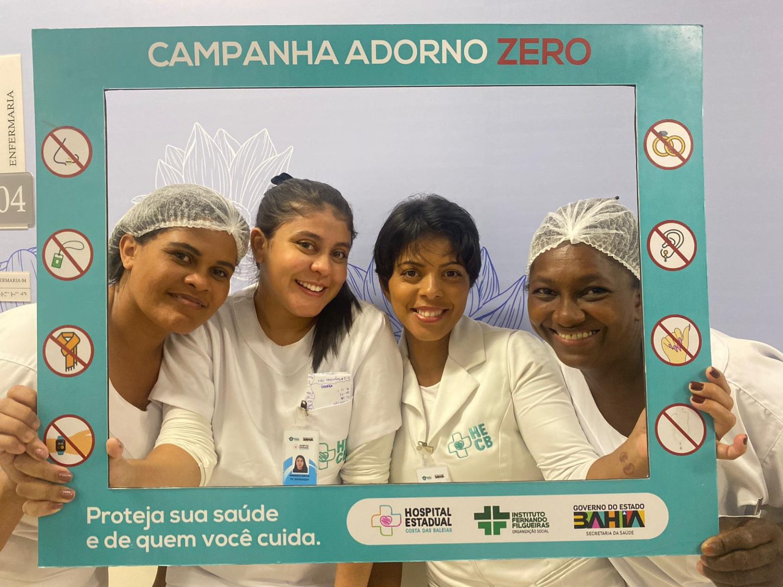 HECB reforça práticas de controle de infecção hospitalar em campanha ...